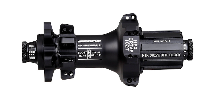 Spank Hex Straightpull Boost Rear Shimano boost 148 For Sale