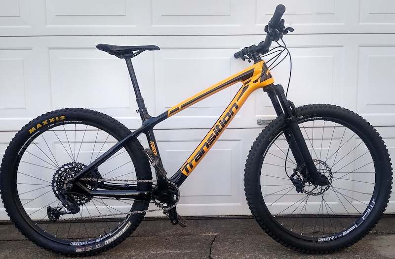 2017 Transition Throttle Carbon Medium Mullet Ready! For Sale