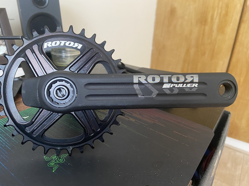 2020 Rotor inpower crankset and 34T ring For Sale