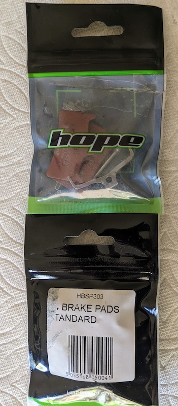 2022 Hope brake V4 pads - 2 pair For Sale