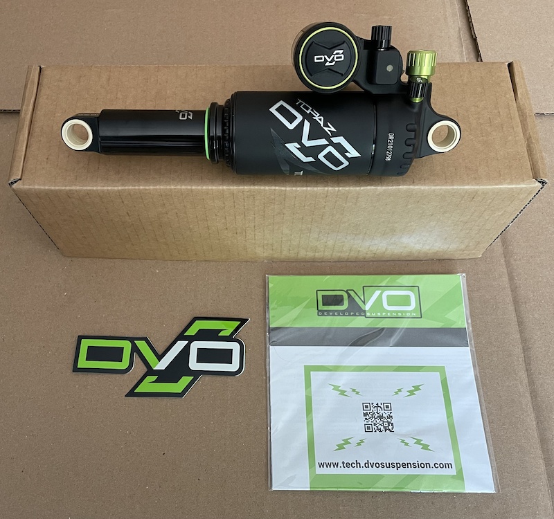 2022 DVO Topaz Air rear shock 210mm x 55mm NEW For Sale