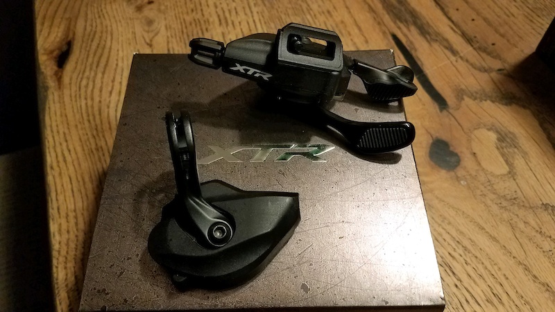 2022 Shimano XTR 12 speed shifter, I-SPEC EV AND bar clamp For Sale