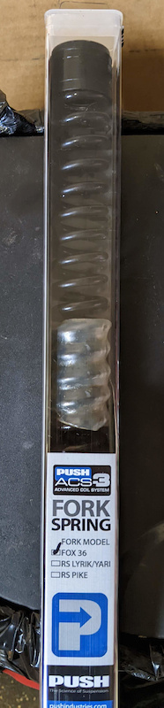 Push ACS3 Fox Black Spring For Sale