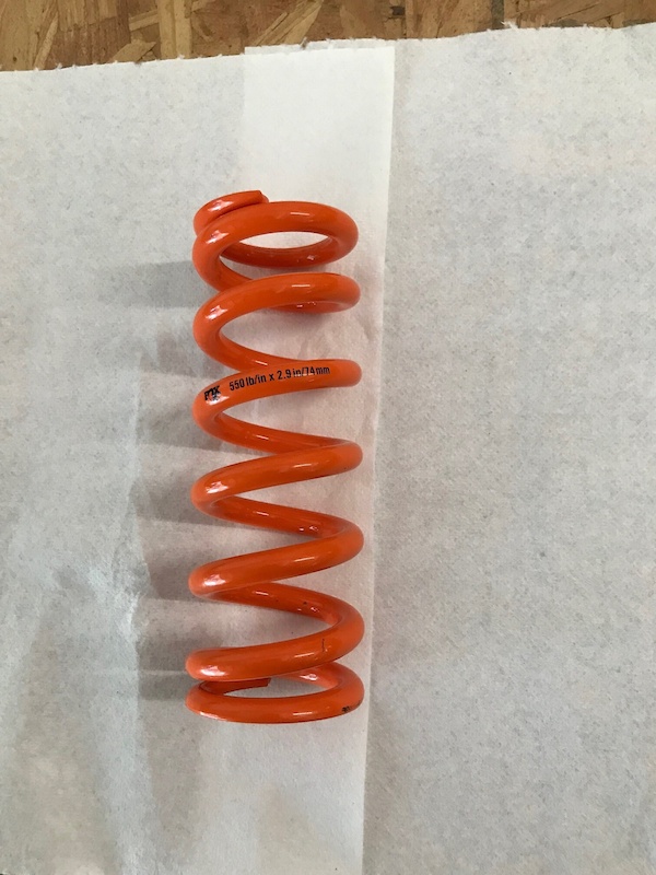 2021 FOX SLS Coil Spring 550 x 2.9 / 74mm For Sale