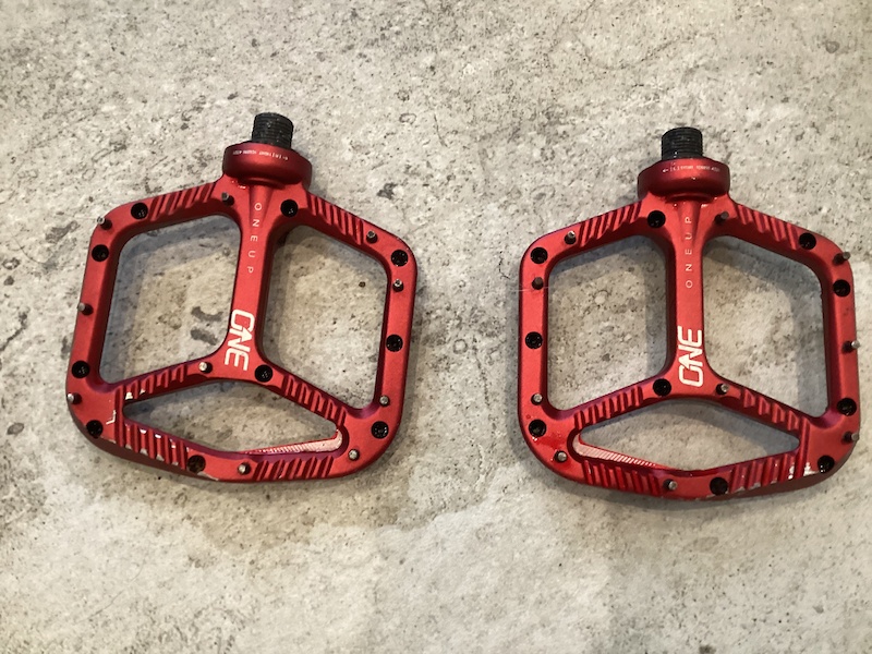 2022 Oneup alum red pedals For Sale