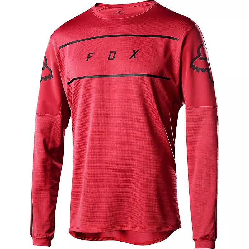 NEW Fox Racing Flexair Fine Line Jersey - Red Large For Sale