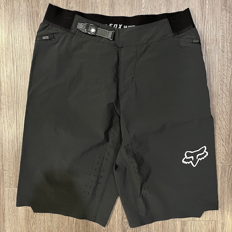 Fox Racing Flexair Shorts - Black 34 For Sale