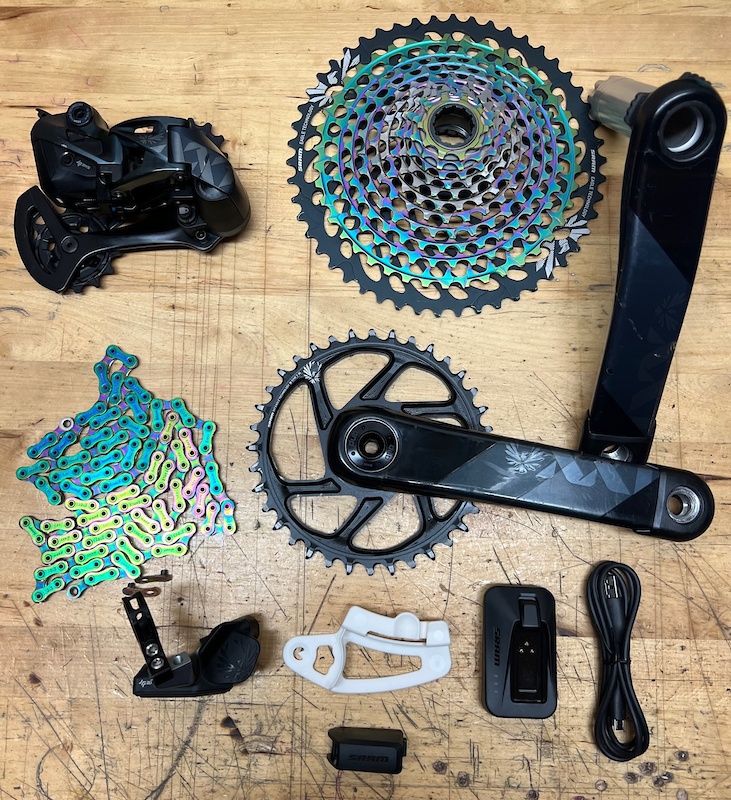 Sram XX1 AXS Groupset Crank, Shifter Derailleur Casset For Sale