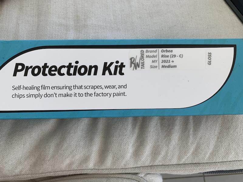 2022 Orbea Rise Carbon Ride Wrap tailored size M For Sale