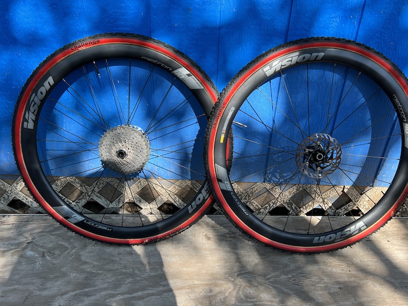 2021 Vision wheels metron 40sl disc tubular For Sale