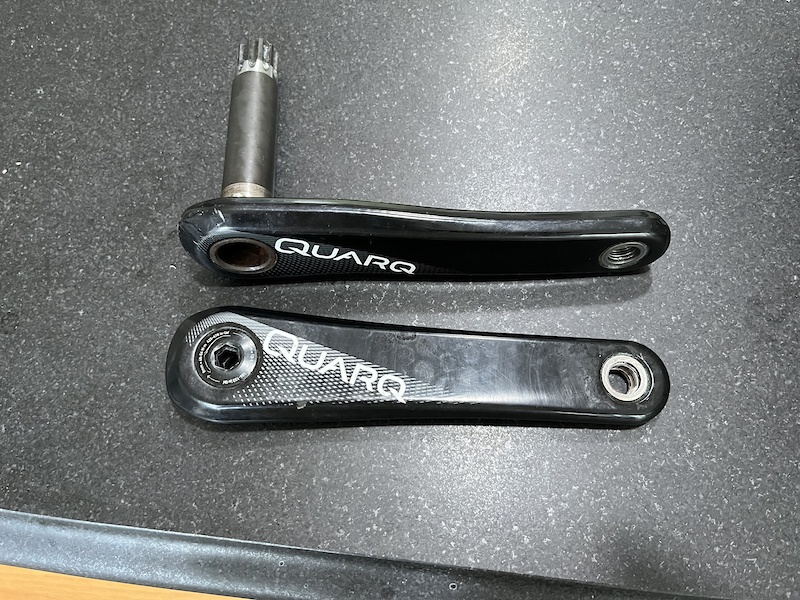 2017 Quarq DZero Carbon Crank Arms GXP, 170 mm GXP 24mm For Sale