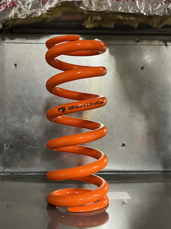 2021 Fox SLS Spring 500lb x 2.65in/67mm For Sale