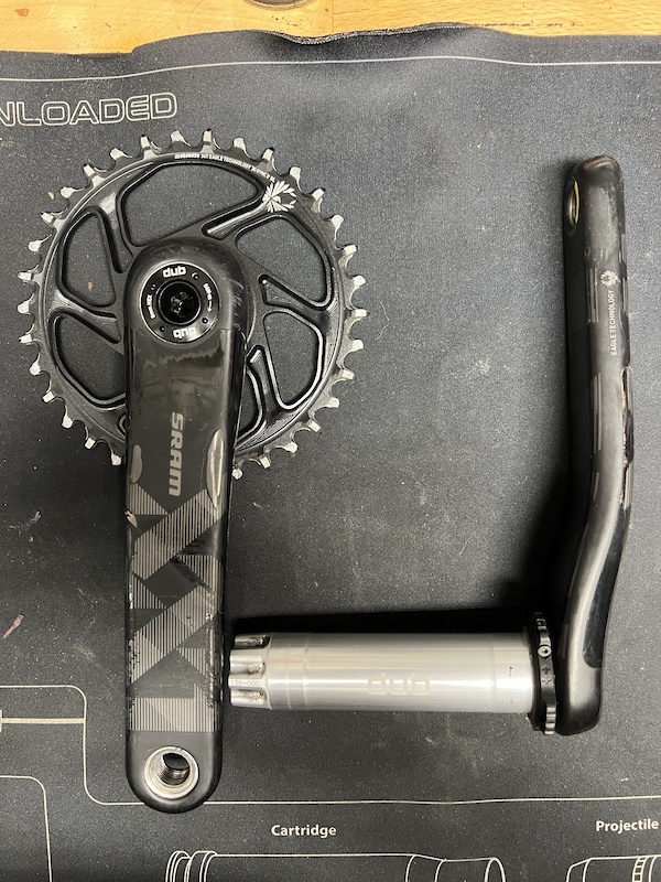2020 SRAM XX1 170mm DUB Boost Cranks 34T For Sale