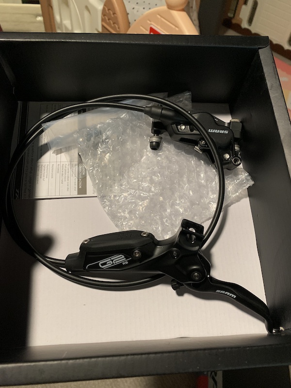 2021 SRAM G2 RS front and rear brakes with rotors For Sale