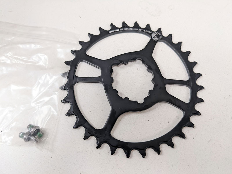 SRAM Steel Direct Mount Chainring 32T Boost 3mm Offset For Sale