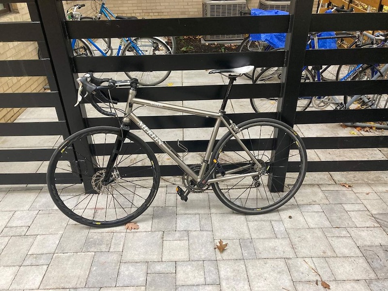 2003 Merlin Agilis Titanium Road Bike, M/L For Sale