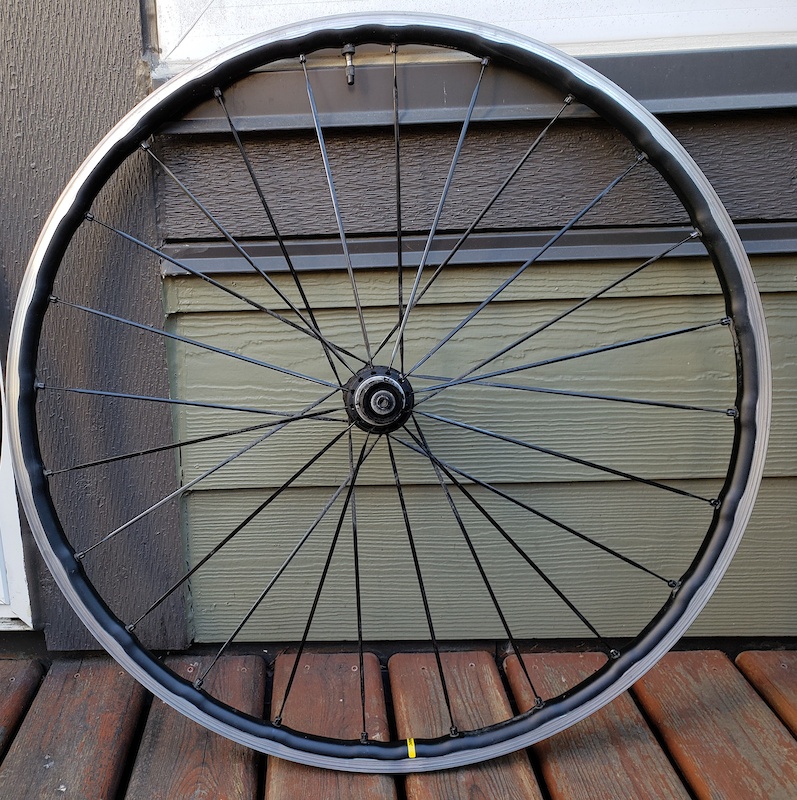 2021 Mavic Ksyrium SL Rim Brake HG11 Wheelset (Black) For Sale