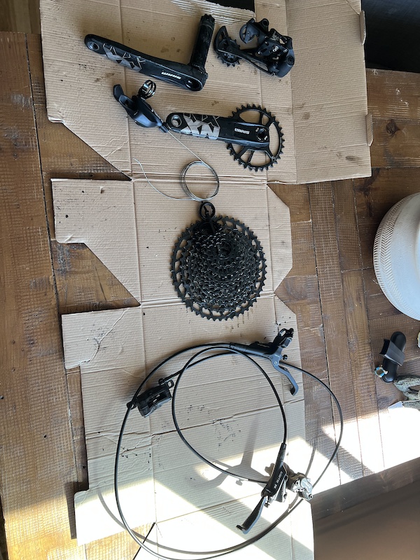 SRAM NX w/ TRP Slate T4 Brakes 560 Shipped For Sale