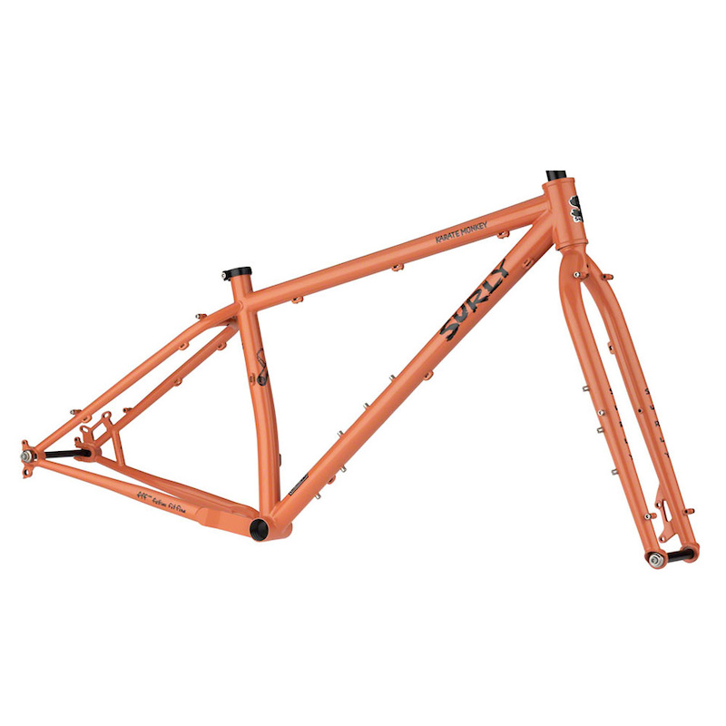 2024 Surly Karate Monkey Frameset, Peach: SM For Sale