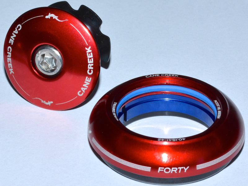 NEW Cane Creek 40 IS41/42 Headset Cover Red or Gold For Sale