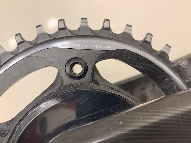 2020 SRAM RED eTap Quarq dZero 1x Crankset (BB30, 170mm) For Sale