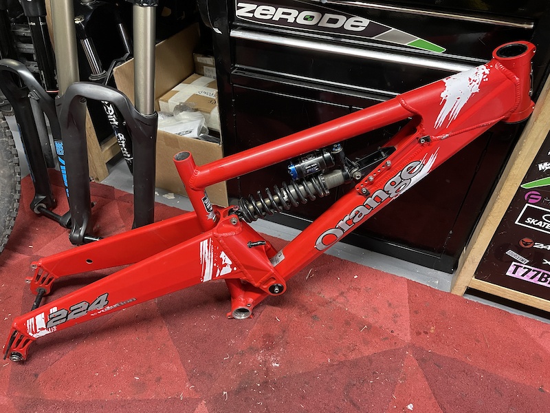 2011 Orange 224 Evo DH downhill frame For Sale