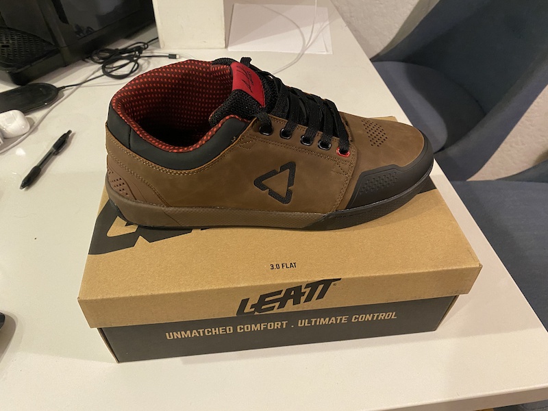 2022 Leatt DBX 3.0 47. Aaron Chase, Brown Shoes For Sale