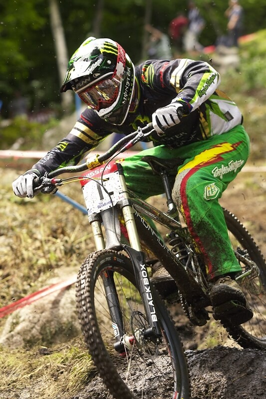 Sam Hill at Bromont WC in Bromont, Quebec, Canada - photo by ...