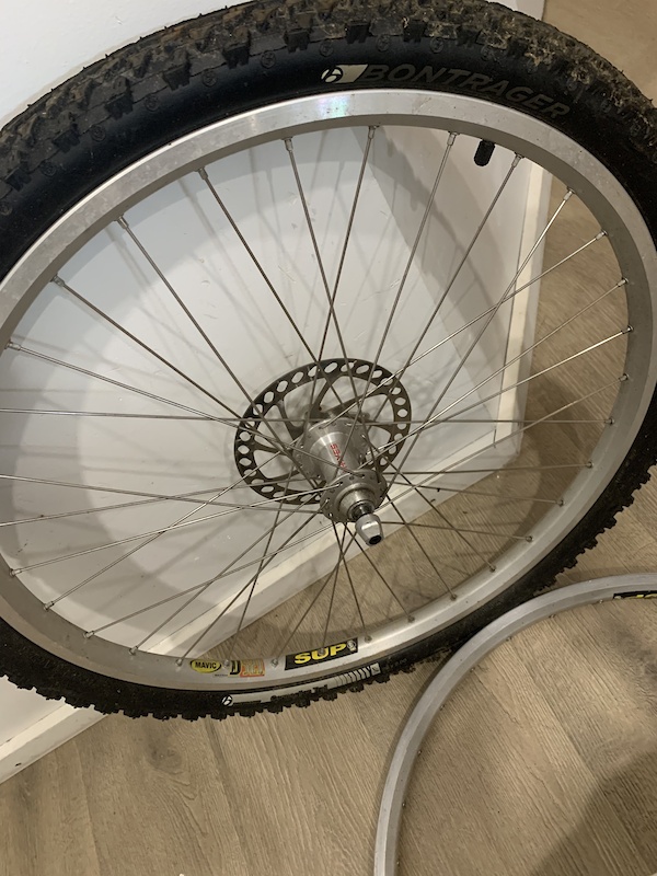 Mavic 521 on hayes 9 mm hub For Sale