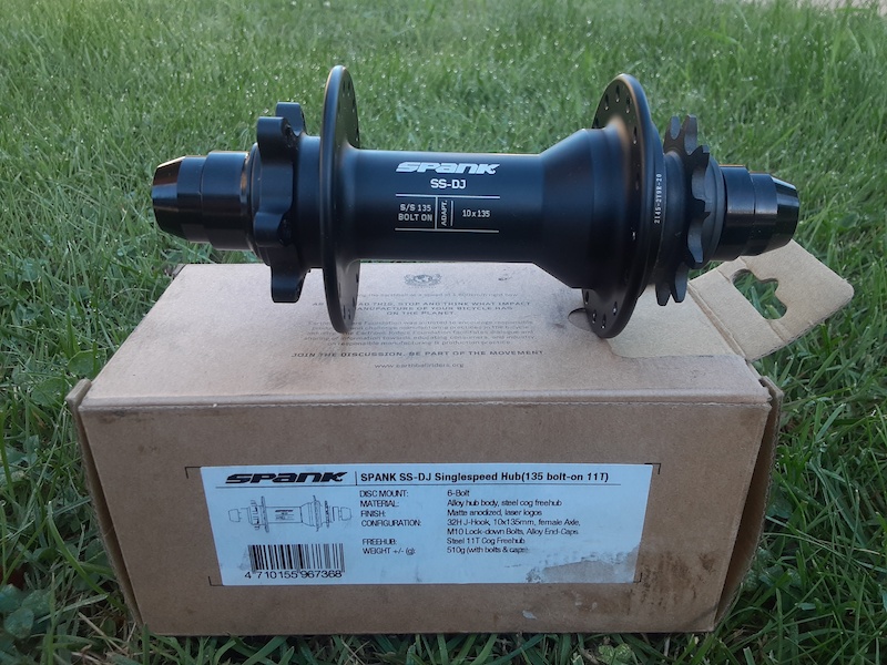 2022 NEW! Spank SS-DJ rear hub 10x135mm 32hole 11tooth For Sale