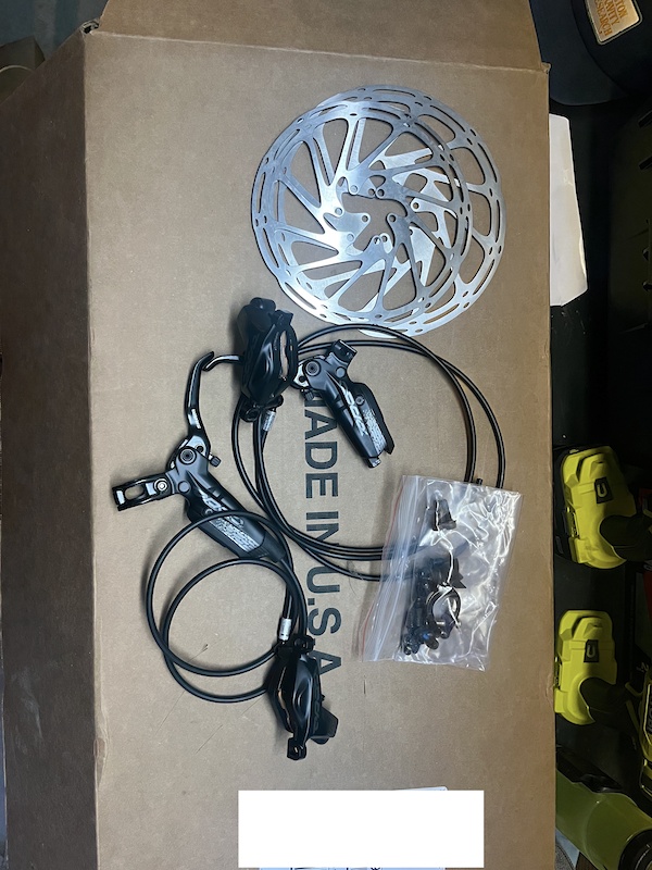 2021 SRAM Code R 4 Piston Brake-set w/ Rotors For Sale