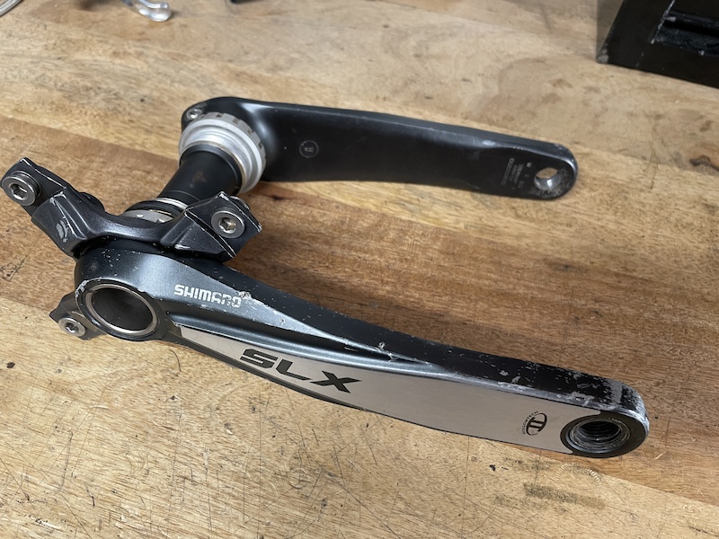 Shimano SLX cranks with BB For Sale