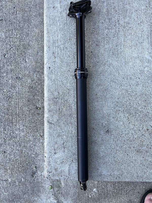 2021 KS LEV Integra Dropper Seatpost - 27.2mm, 120mm, Black For Sale