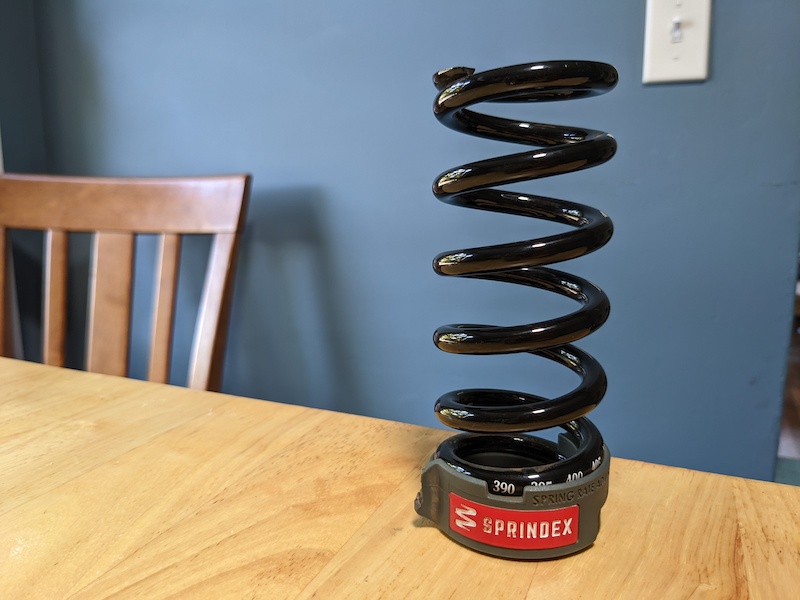 Sprindex Enduro Rear Shock Spring, 390-430 lbs For Sale