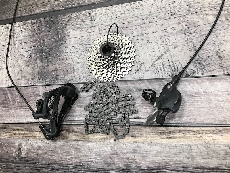 Sram X5 1X9 drivetrain kit For Sale