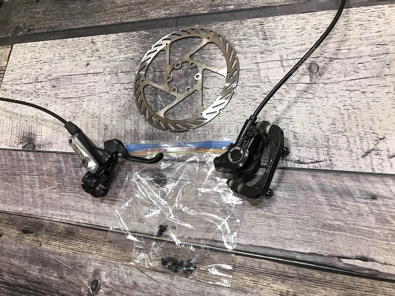 Shimano Deore 160mm rear brake kit For Sale