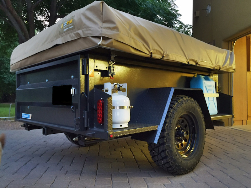 2014 Bushranger 200XT offroad trailer w/ OzTrail tent (522) For Sale
