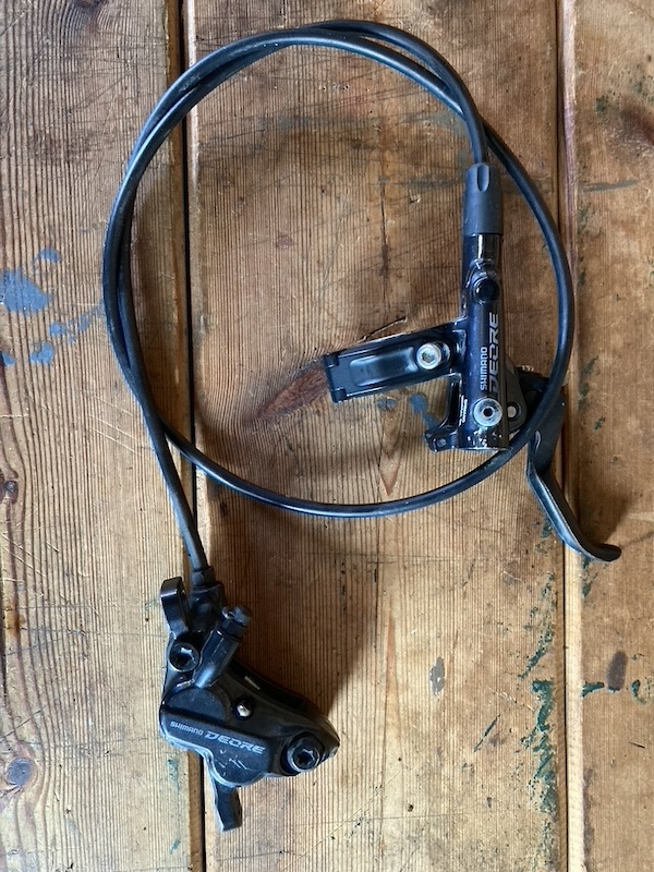 2020 Shimano Deore M6120 Disc Brake 4-Piston Brake Set For Sale