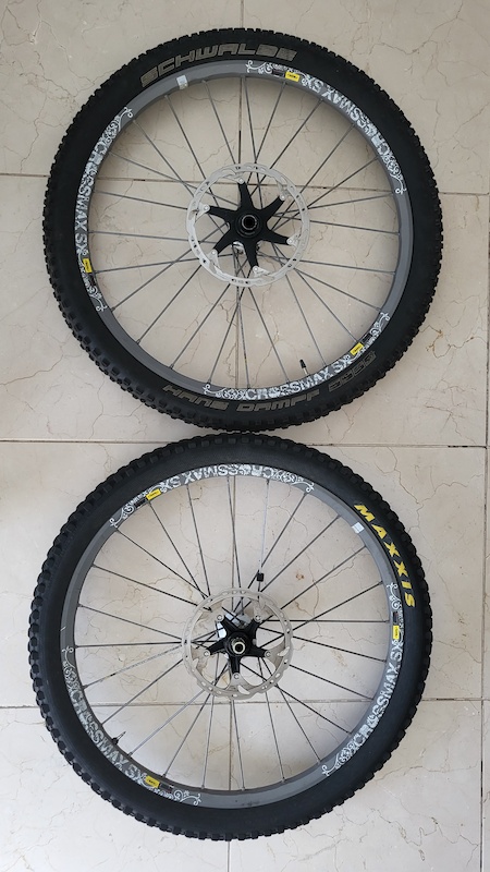 2008 Mavic Crossmax SL 142X12 rear / 20X110 front For Sale