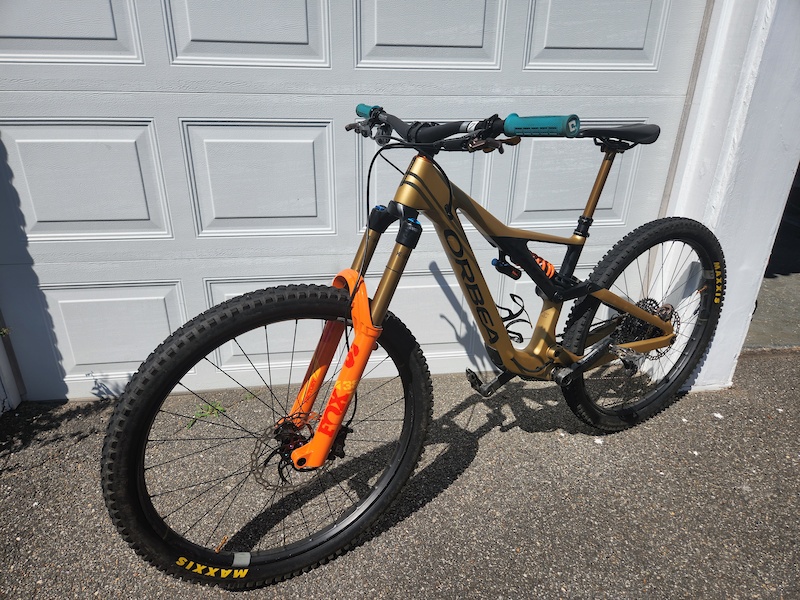 2022 Orbea rallon frame with fox 38 factory fork For Sale