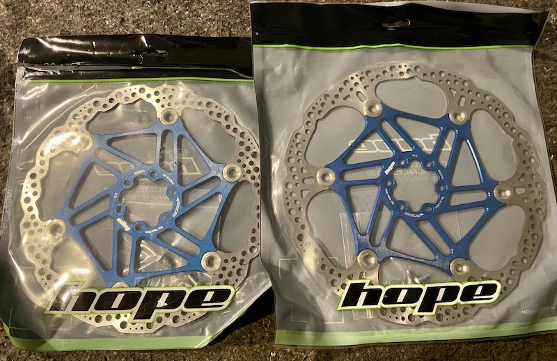 2022 HOPE Floating Disc Rotor sinister “Blue” For Sale