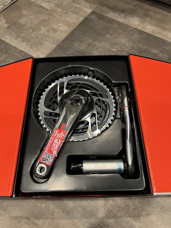 2020 SRAM RED AXS Crankset - 172.5mm, 12sp, 48/35t, DUB For Sale