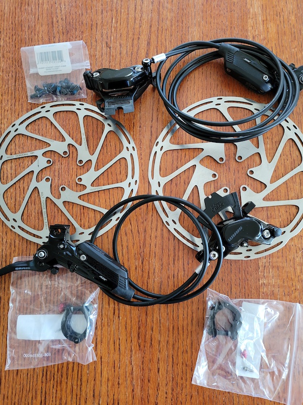 2022 SRAM Guide RSC brakes with 203/180 rotors For Sale