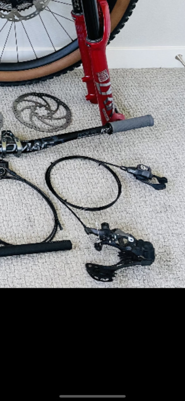 2022 Xt shift lever and rear derailleur 12 speed For Sale