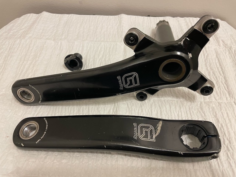 2009 FSA Gravity Light MegaExo Crankset and Bottom Bracket For Sale