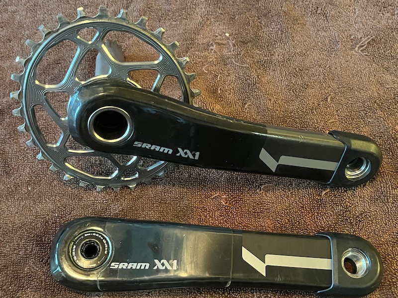 2019 SRAM XX1 GXP MTB cranks 175mm +BB For Sale