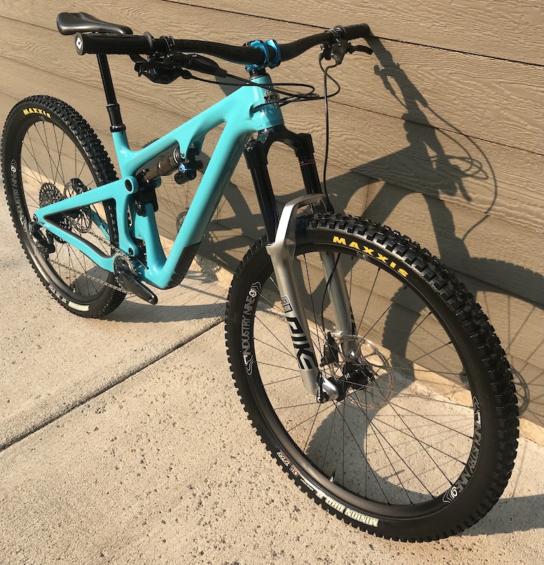 2021 YETI SB130 TURQ Carbon X01 I9 Custom Build - LIKE NEW For Sale