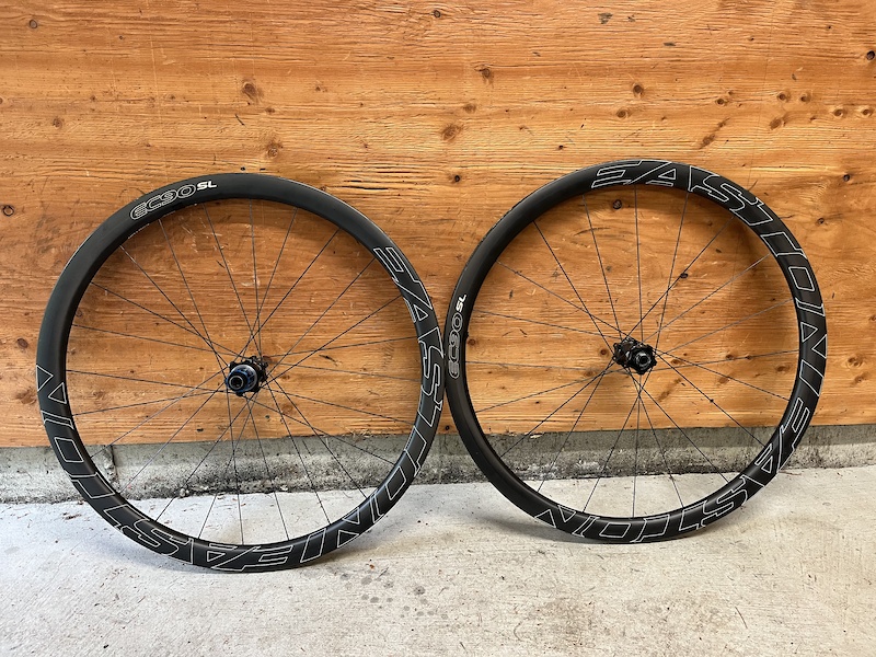 Easton EC90 SL Disc Carbon Tubular Wheelset For Sale