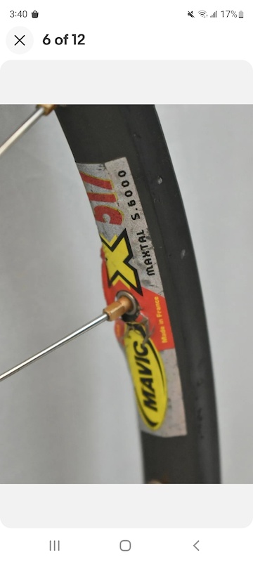 Looking for single dark grey ano mavic 517.32h For Sale