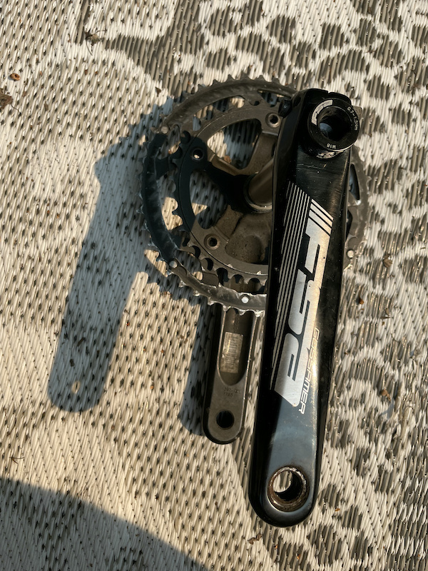 2013 FSA crankset 24mm spindle; 172.5mm length; 46/34 For Sale